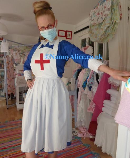 Red Cross outfit 1940s | Nanny Alice's Bizarre Nursery - Adult Babies ...