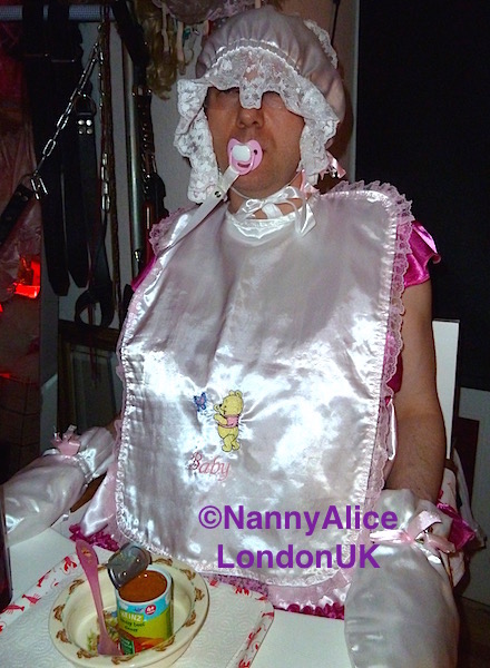 Closer look at this pathetic ABsissy. | Nanny Alice's Bizarre Nursery ...
